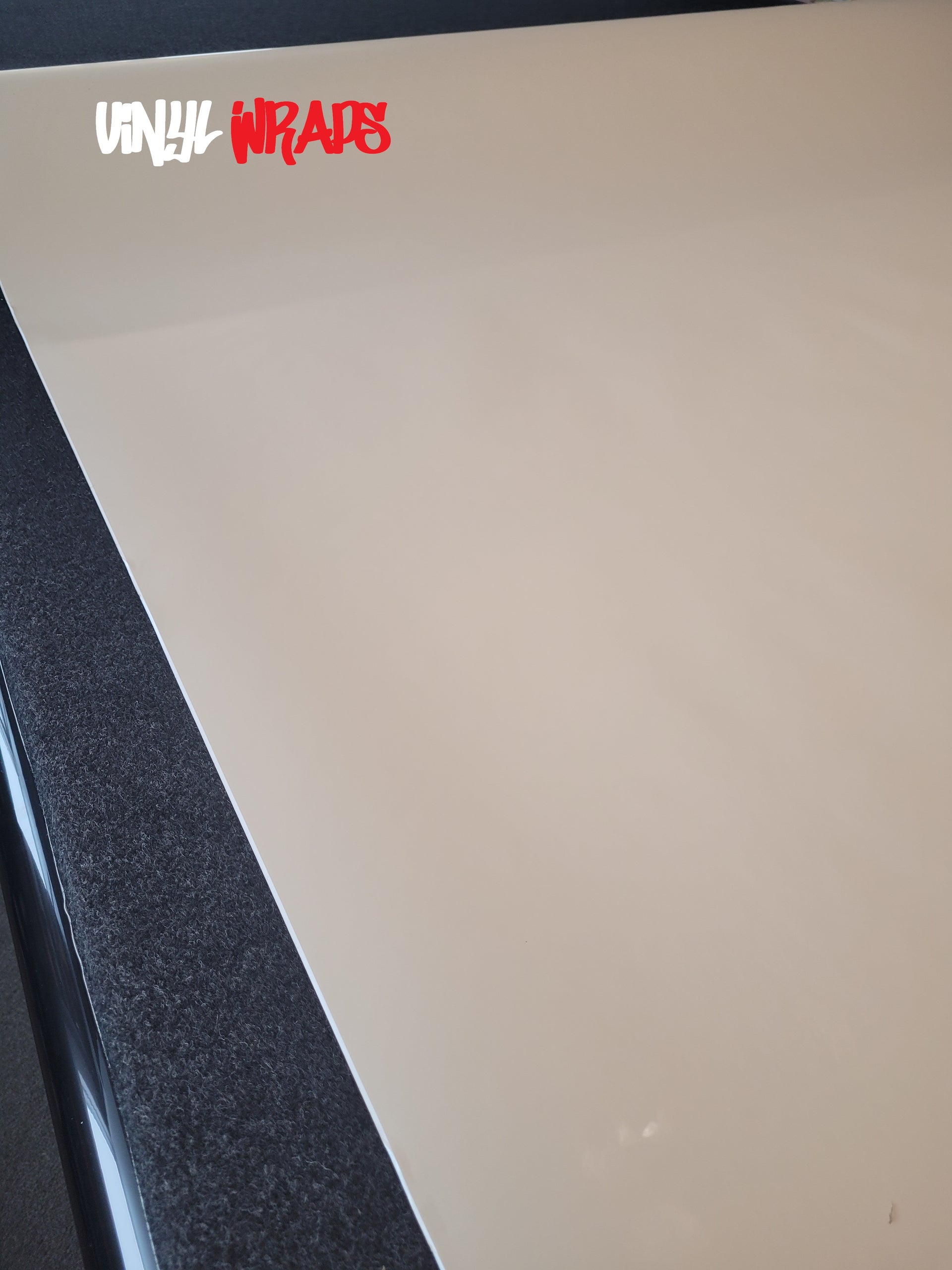 Matte Ivory Vinyl Wrap