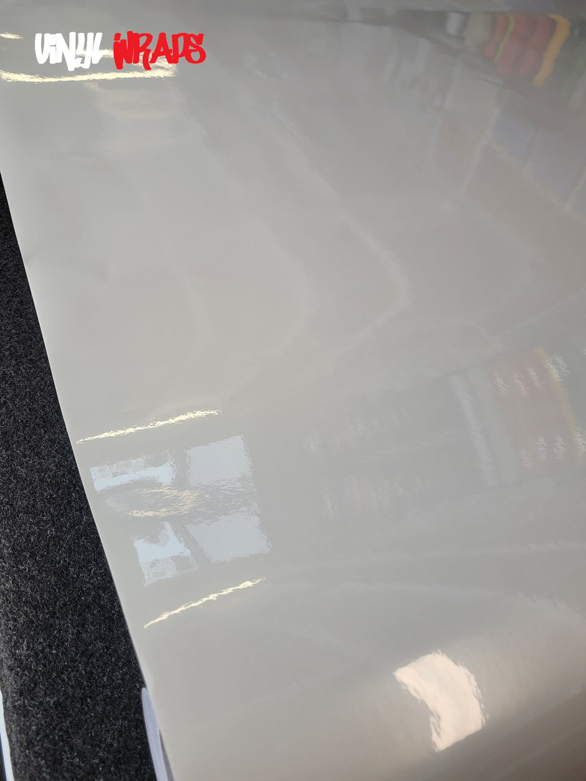 Premium Gloss Pearl White Vinyl Wrap