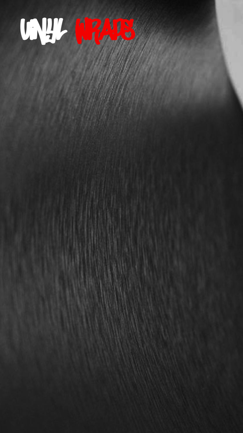 Brushed Black Vinyl Wrap