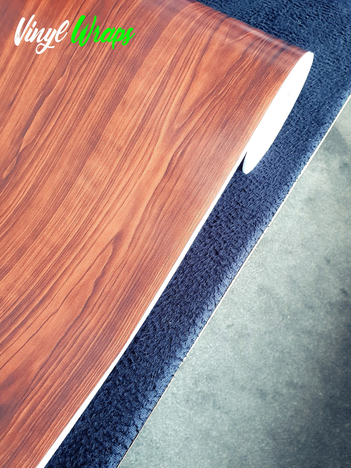 Rosewood Wood Grain Vinyl Wrap