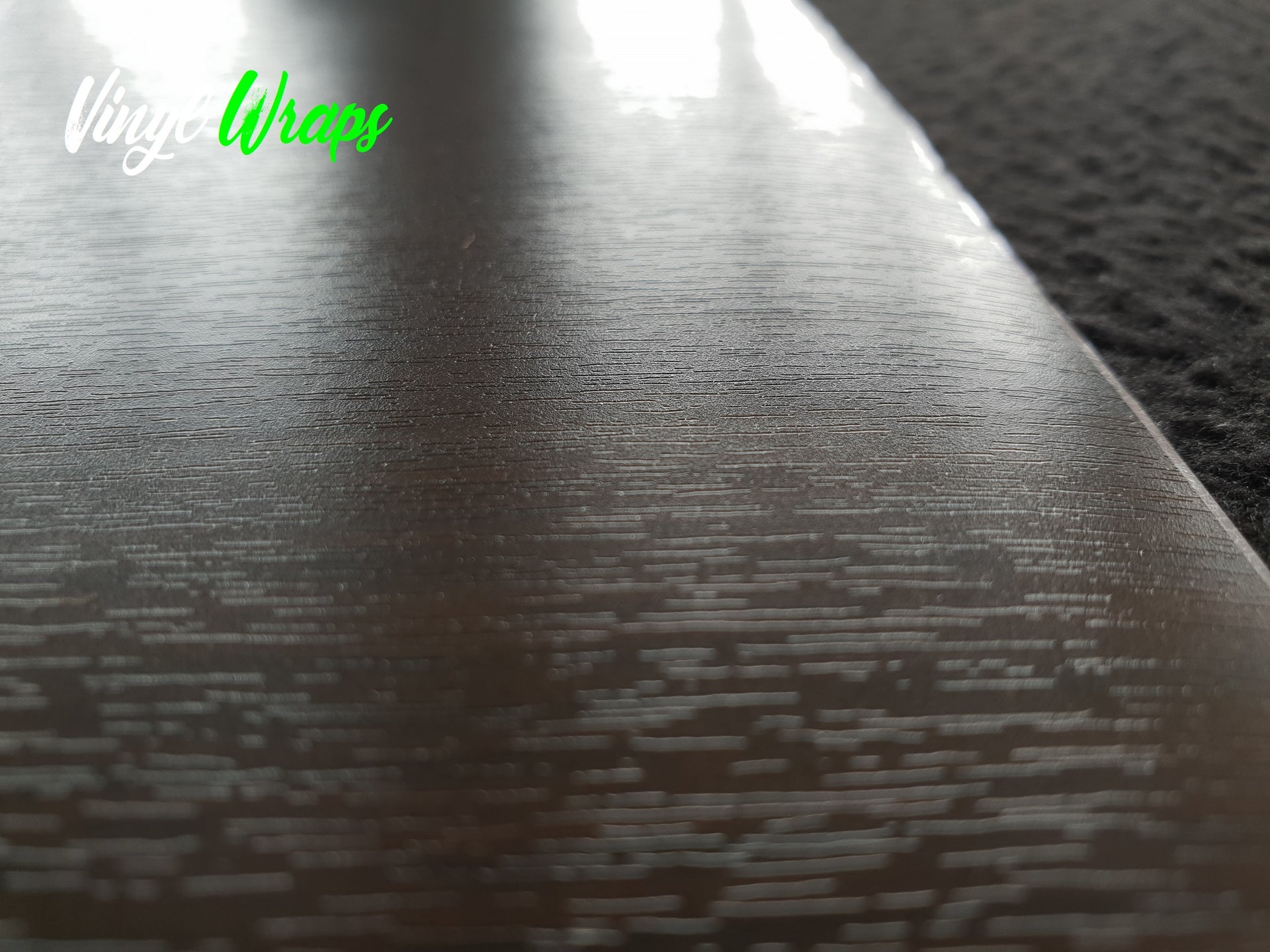 Dark Tamo Wood Grain Vinyl Wrap