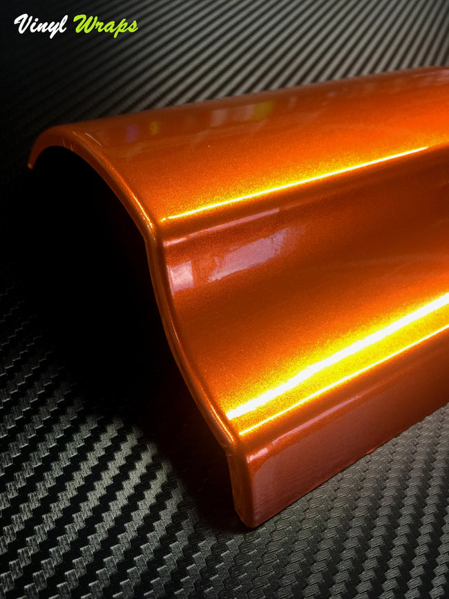 Candy Fiery Orange Vinyl Wrap