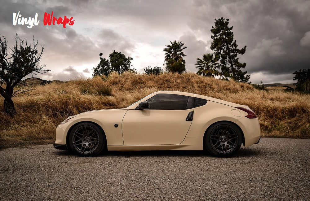 Gloss Ivory Creme Vinyl Wrap