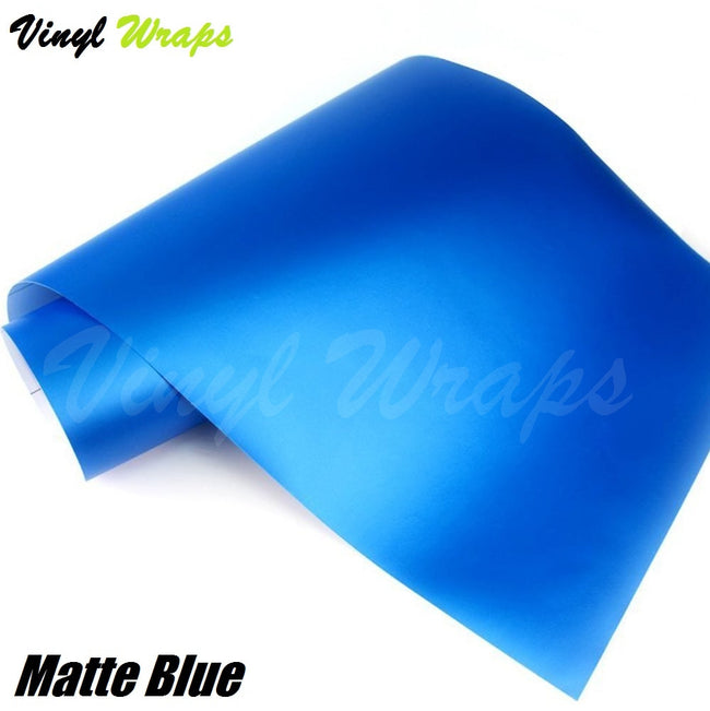 Matte Blue Vinyl Wrap