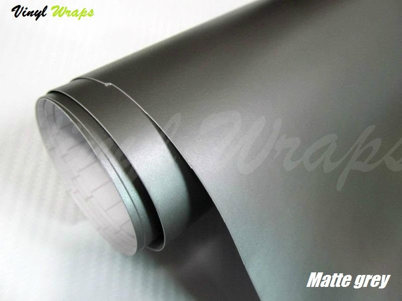 Matte Grey Vinyl Wrap