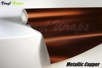 Metallic Copper Vinyl Wrap