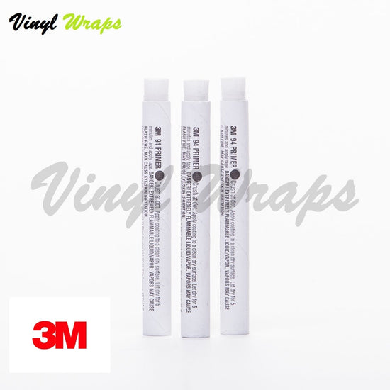 3x 3M Primer 94 Vinyl Adhesion Promoter 0.66ml